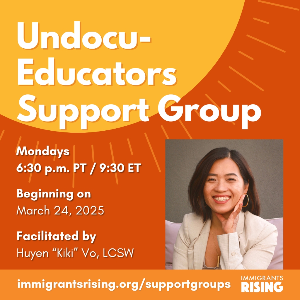 Registration Open: March 2025 Wellness Groups for Undocumented Communities by Immigrants Rising ...